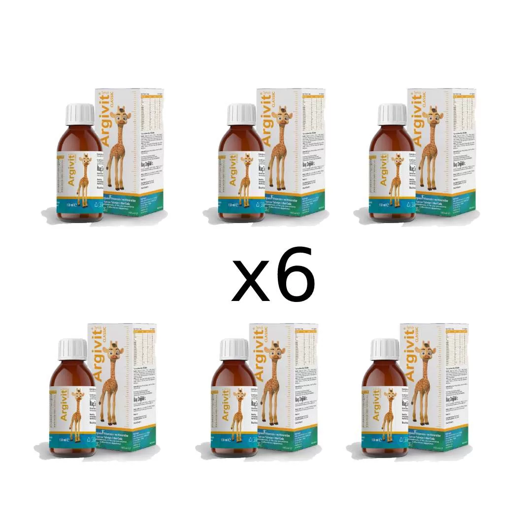 Height Increase Syrup Argivit 6 Bottles - Shopping Landz